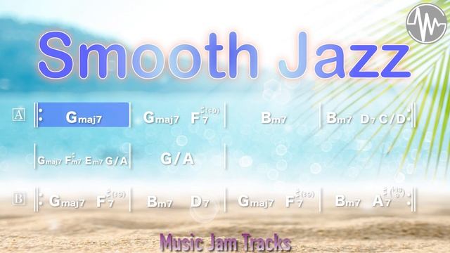 Минусовка для импровизации на гитаре Smooth Jazz B Minor  BPM87