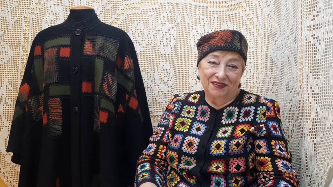 Пончо "Город". Мастер-класс по вязанию крючком от О. С. Литвиной.