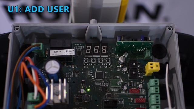 Основные настройки CAME GARD GT4 и CAME GARD GT8