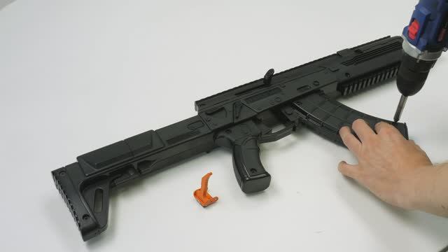 Лазертаг. Замена перезарядки