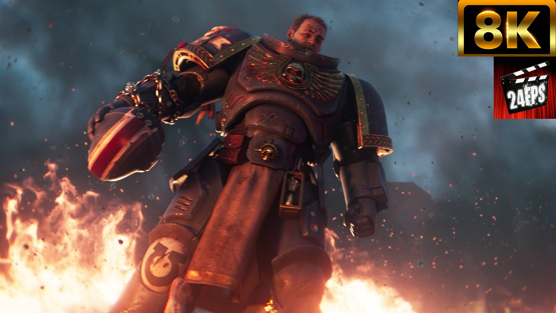 Warhammer 40,000: Space Marine 2 - CGI Trailer 2 (Remastered CGI 8K)