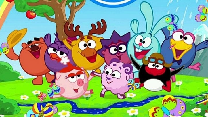 Смешарики...