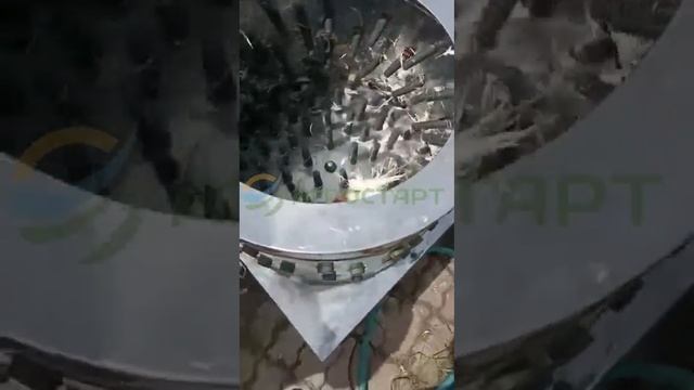 Перосъемная машина  NT-600a Ощип бройлеров. АГРОСТАРТ. Отзыв покупателя. Июнь 2022г.