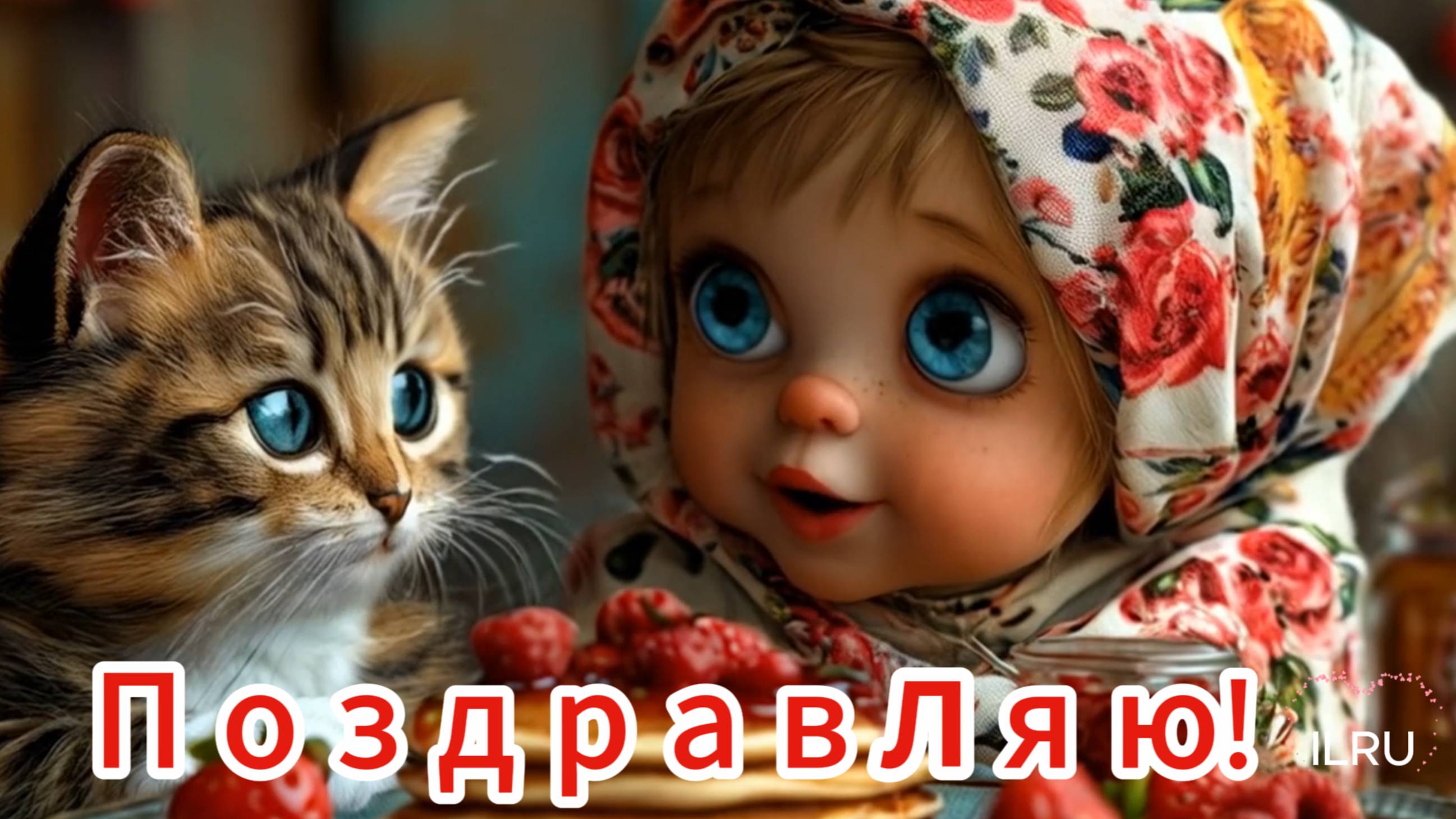 Открытки от души с Масленицей 🥞🎉