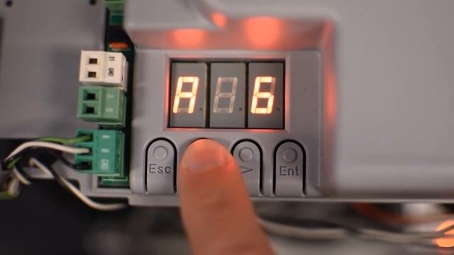 Основные настройки привода для откатных ворот CAME BXV