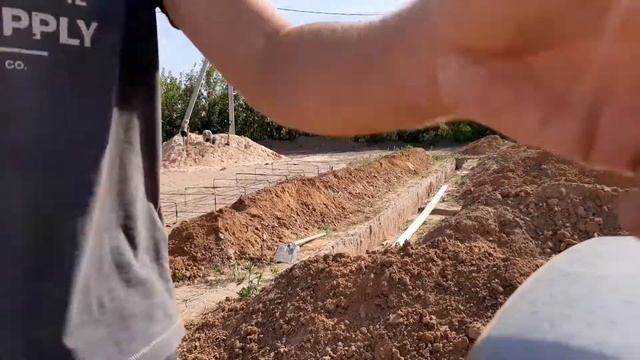 #7  #стройка2021,вяжем столбики под ленточный фундамент