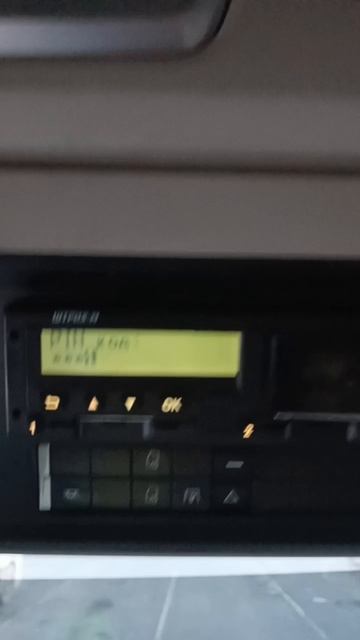 SITRAK тахограф не принимает PIN выплёвывает карту, решение в описании.