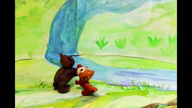 Мультфильм "Собака, человек, кошка и сокол"