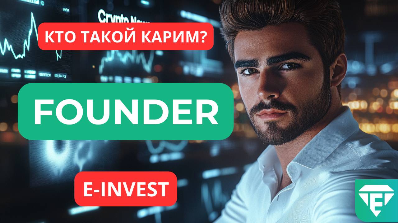 Основатель E-Invest | Крипто-Эксперт Карим | История успеха