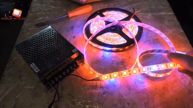 Освещение фитокомнаты