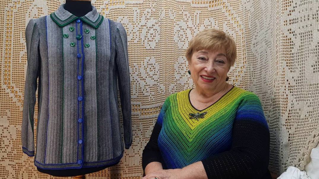 Жакет "Рыбка". Мастер-класс по вязанию крючком от О. С. Литвиной.