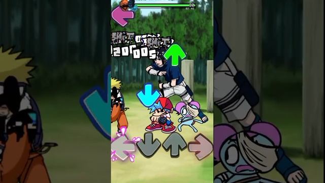 глитч вирус Наруто