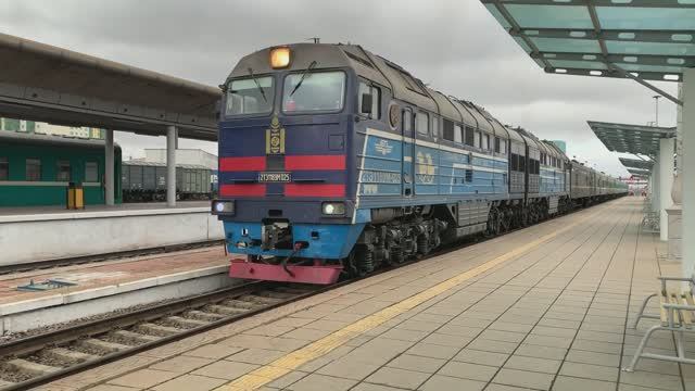 Монголия: прибытие на поезде в Улан-Батор из Иркутска | Грузовые поезда