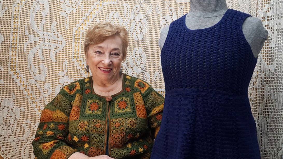 Сарафан "Ученица". Мастер-класс по вязанию крючком от О. С. Литвиной.