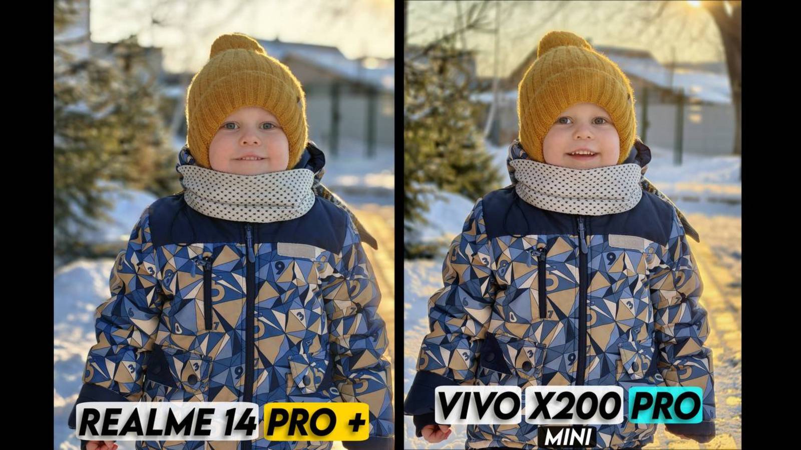 Realme 14 Pro + vs Vivo X200 Pro Mini | Тест камер