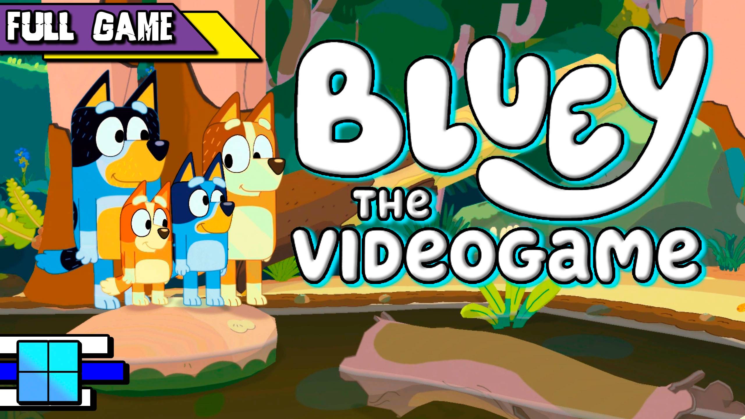 (PC) Bluey: The Videogame | Эпическое приключение с Bluey: В ПОИСКАХ СОКРОВИЩА!