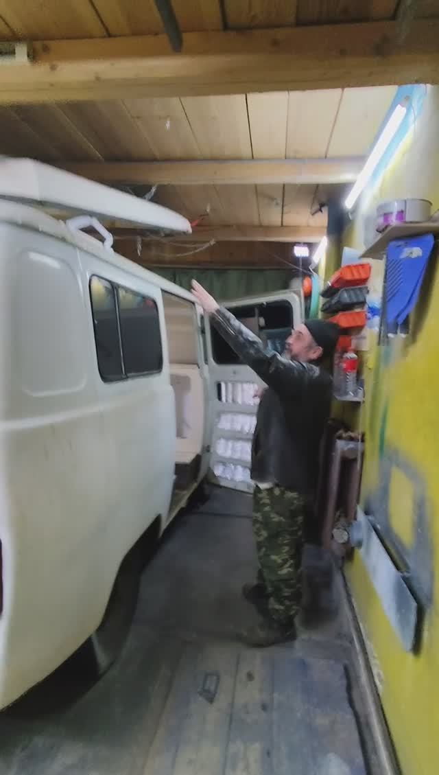 Уаз буханка Автодом на колёсах