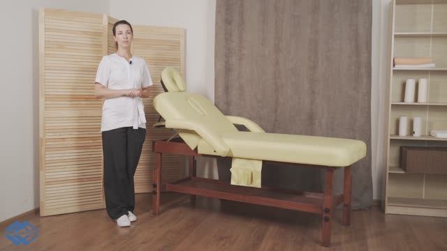 Стационарный массажный стол Med-Mos FIX-1A