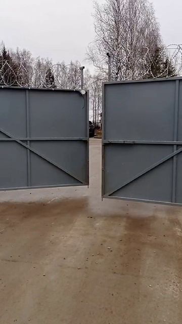 Ворота распашные I Промышленные ворота I Ворота с автоматикой