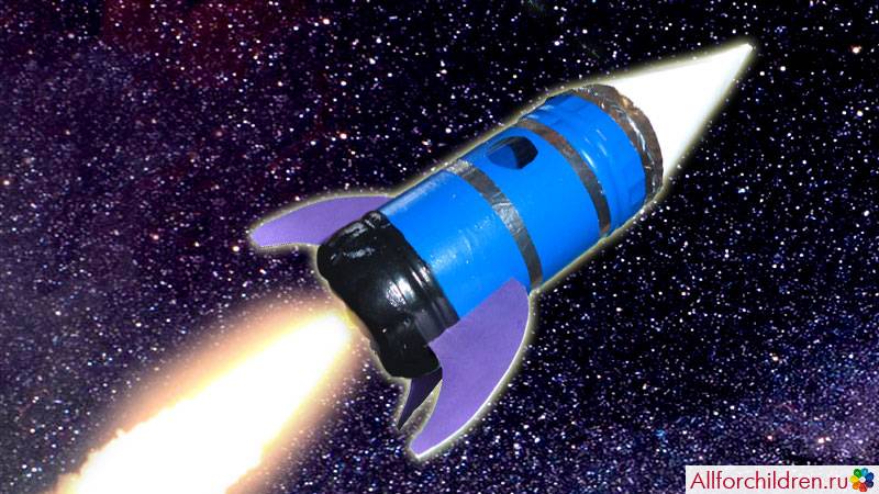 Ракета из пластиковой бутылки