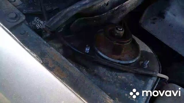 Как заменить опору стойки передней подвески Лада калина.mp4
