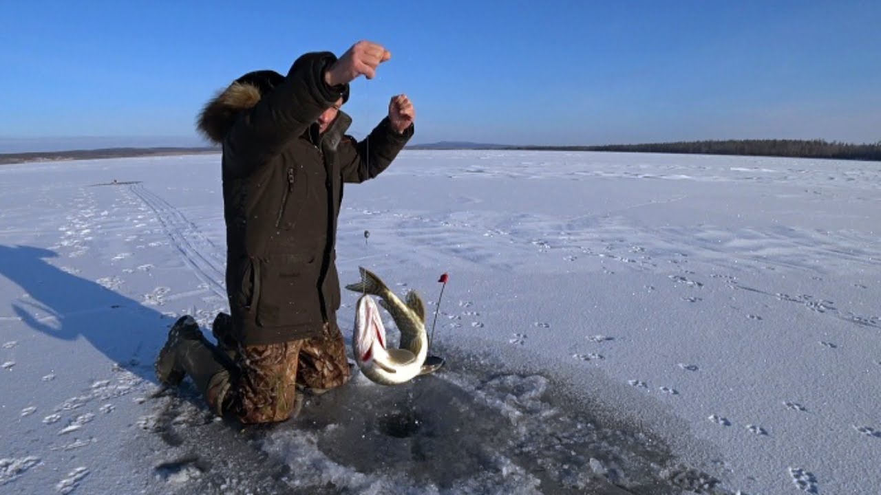 Зимняя рыбалка в Забайкалье.