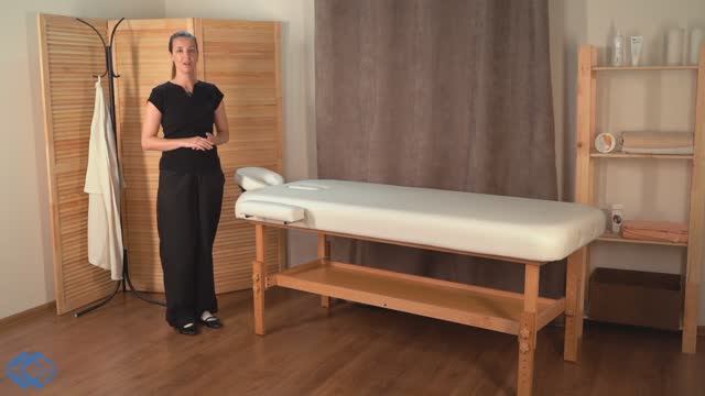 Стационарный массажный стол Med-Mos FIX-MT2