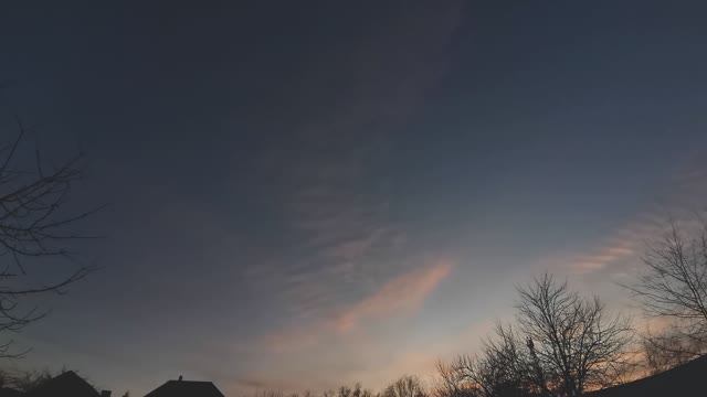 Закат 20-02-2025 За пару дней до снегопада