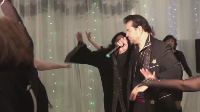 Дискотека в восточном стиле "Ой мама, шика дам". Певец Евгений Берлин. Школа танцев "Экспромт".