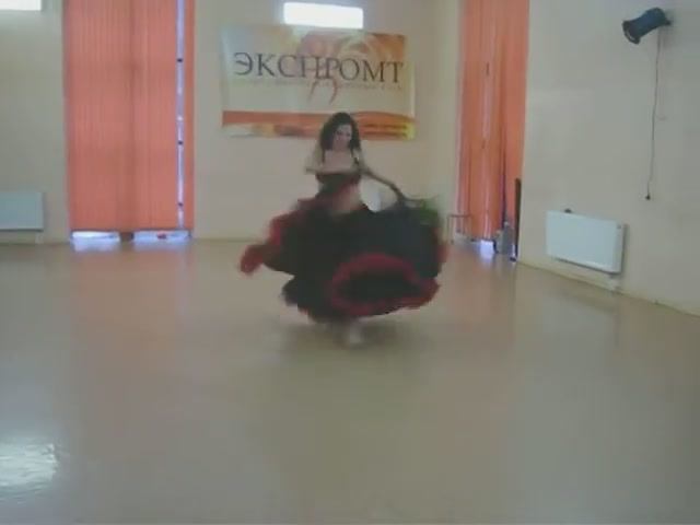 Танец живота. Восточный танец. Rosas negras (Gaston Chaade), belly dance. Школа танцев "Экспромт".