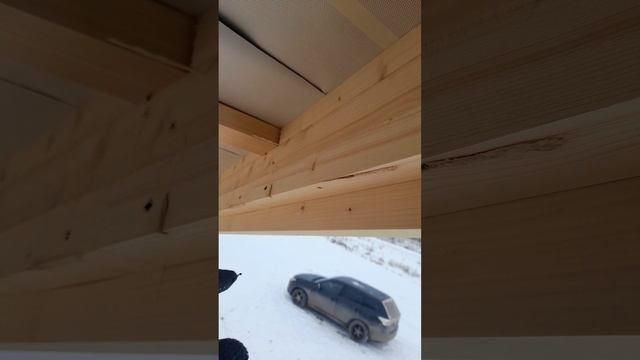 Каркасные дома СНЕГИРИ.  
Карниз.