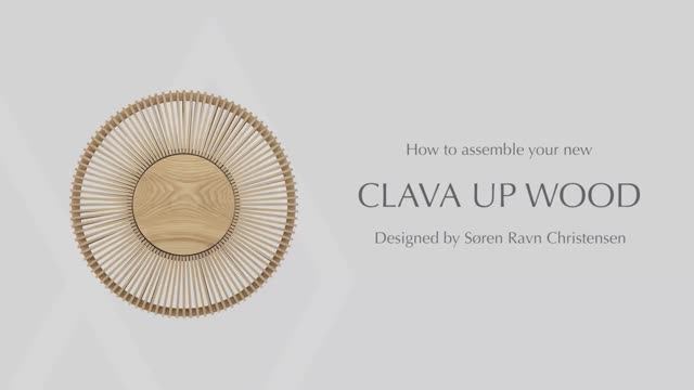 Инструкция по сборке бра Clava Up Wood Medium и Large