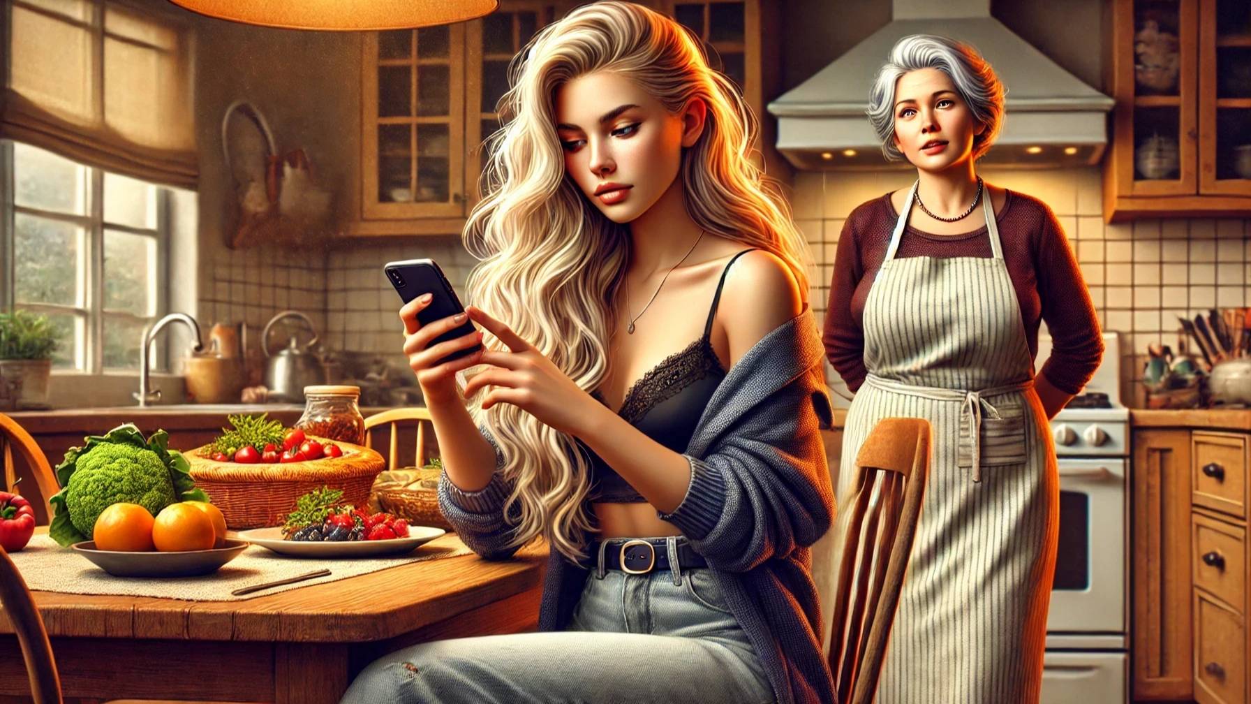 Слушать бесплатный аудио-рассказ "Наглая современная невестка шокировала свекровь" онлайн