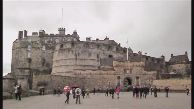 Шотландия. Эдинбургский замок. 03. 2017 г.