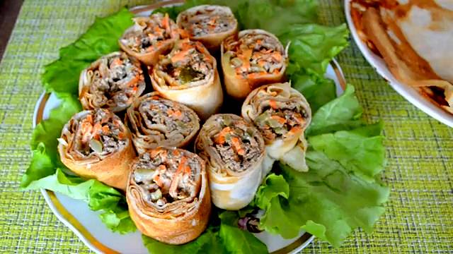 Блины с сюрпризом: готовим дома вкусную начинку