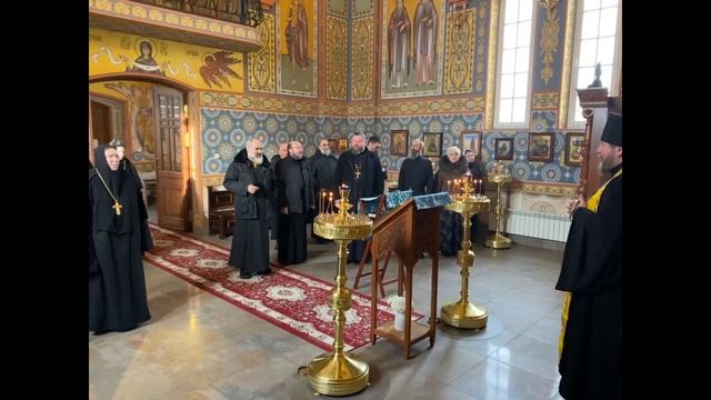 Паломническая поездка братии монастыря 25.02.2025 г.