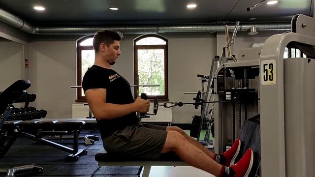 тяга горизонтальная.