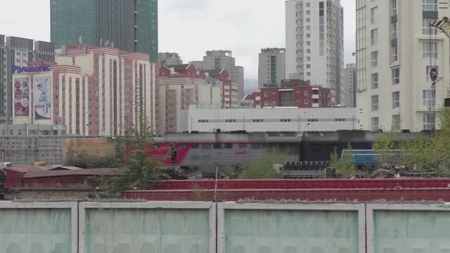 Улан-Батор: поворотный круг для тепловозов | Железная дорога в Монголии