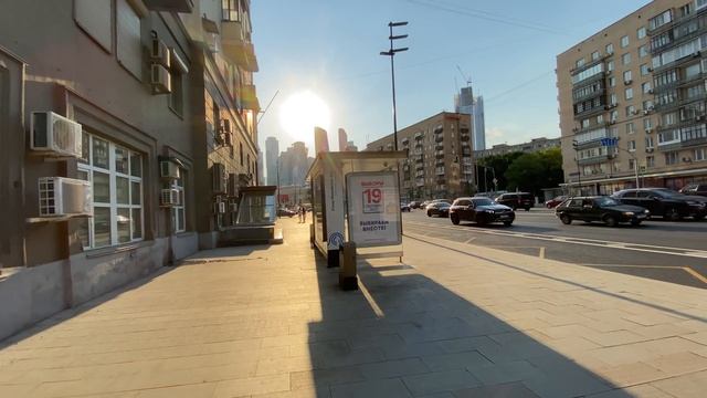 Прогулка по Москве. Киевский вокзал - Кутузовский проспект - Москва-Сити