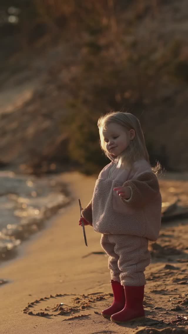 Трогательный рилс #daughter #sea #love #kids