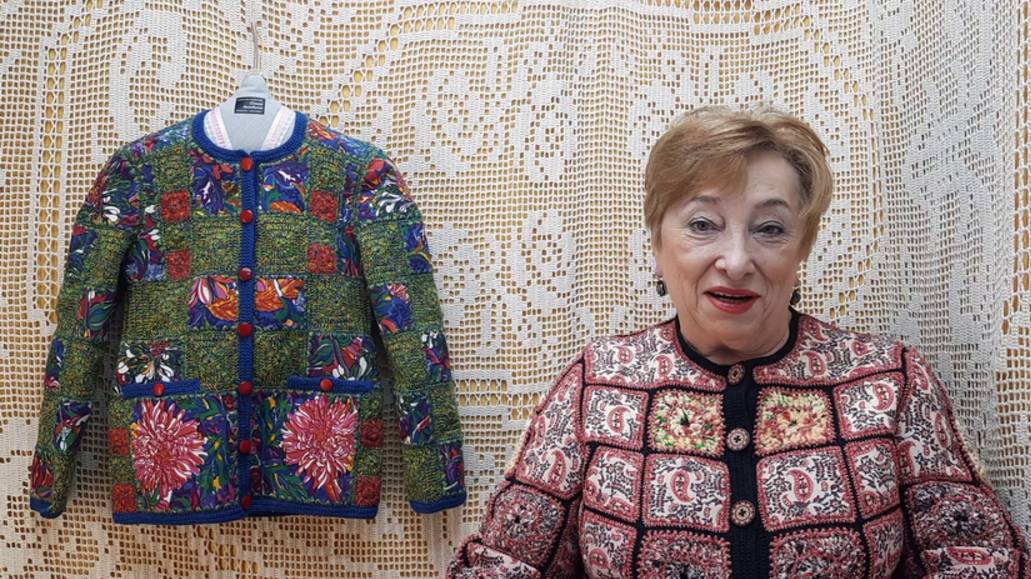 Жакет "Галерея". Мастер-класс по вязанию крючком от О. С. Литвиной.