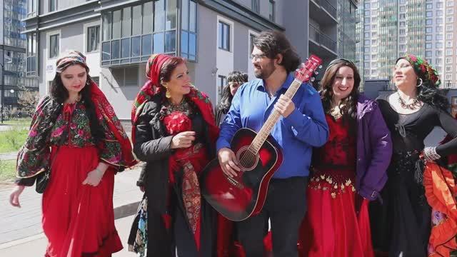 Цыганские песни и танцы "Баро форо" - Сергей Тарасов. Цыганский ансамбль. Шоу-балет. Коллектив танца