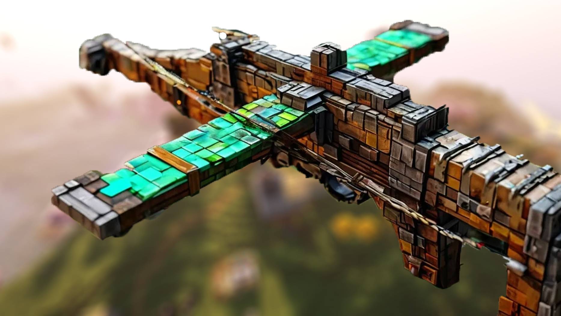 Minecraft. Огромное приключение. 46 пулемёт, а не арбалет