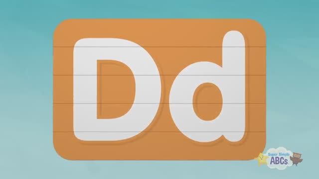 Alphabet Surprise | Turn & Learn ABCs | Learn Letter D | 🌈 Super Simple ABCs