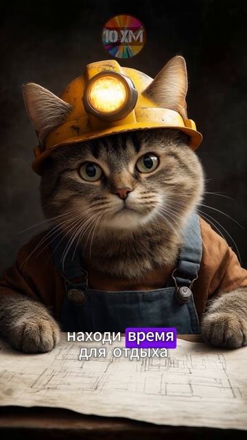 Вы готовы повысить свою ПРОДУКТИВНОСТЬ? КОТЫ-Работяги советуют!