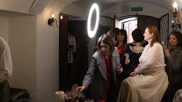 Работа гримёра