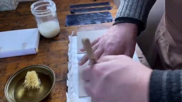 Как сделать книгу с нуля своими руками. Часть 4. Обклейка крышек книжного блока.