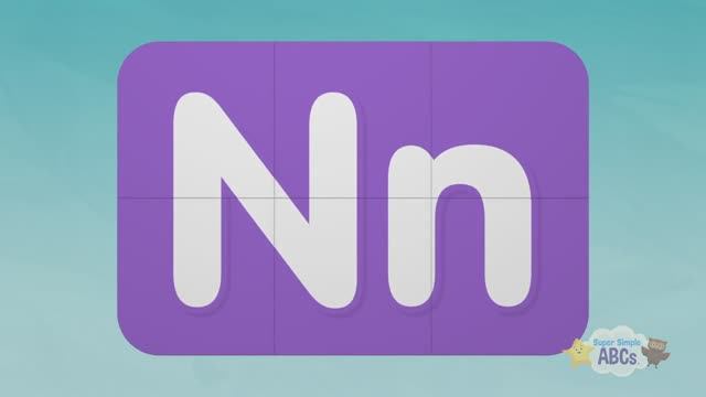 Alphabet Surprise | Turn & Learn ABCs | Learn Letter N | 🌈 Super Simple ABCs