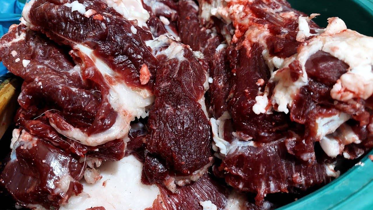 Такого КАЧЕСТВА НЕТ! Убрали еще одну козу. Мясо камерунских коз.