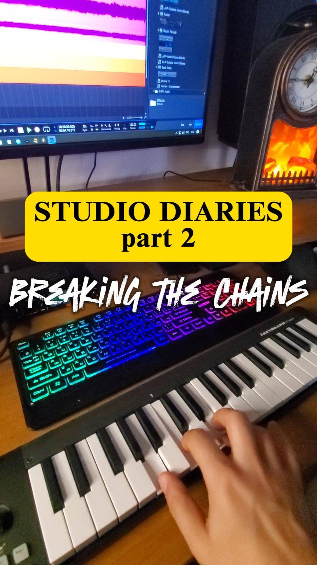 ✅ Breaking the chains | Студийный дневник | ч 2 Не пропусти выход альбома - подпишись на паблик!